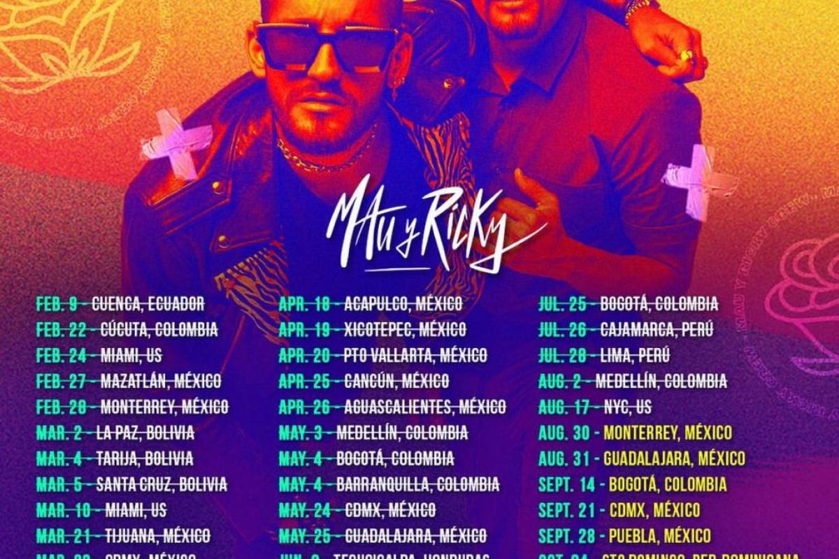 Mau y Ricky anuncian concierto en Guatemala