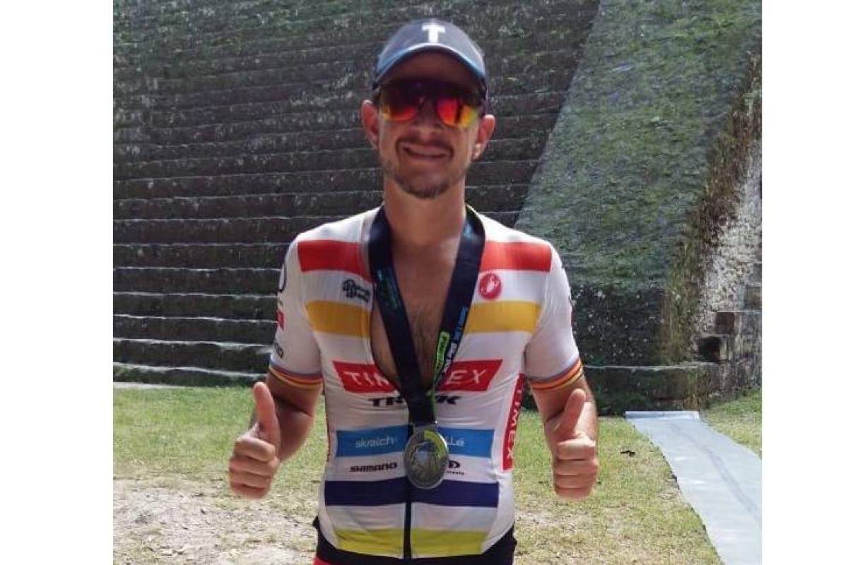 Peter Zimeri hace la hazaña y domina el triatlón Gran Jaguar Tikal 70.3