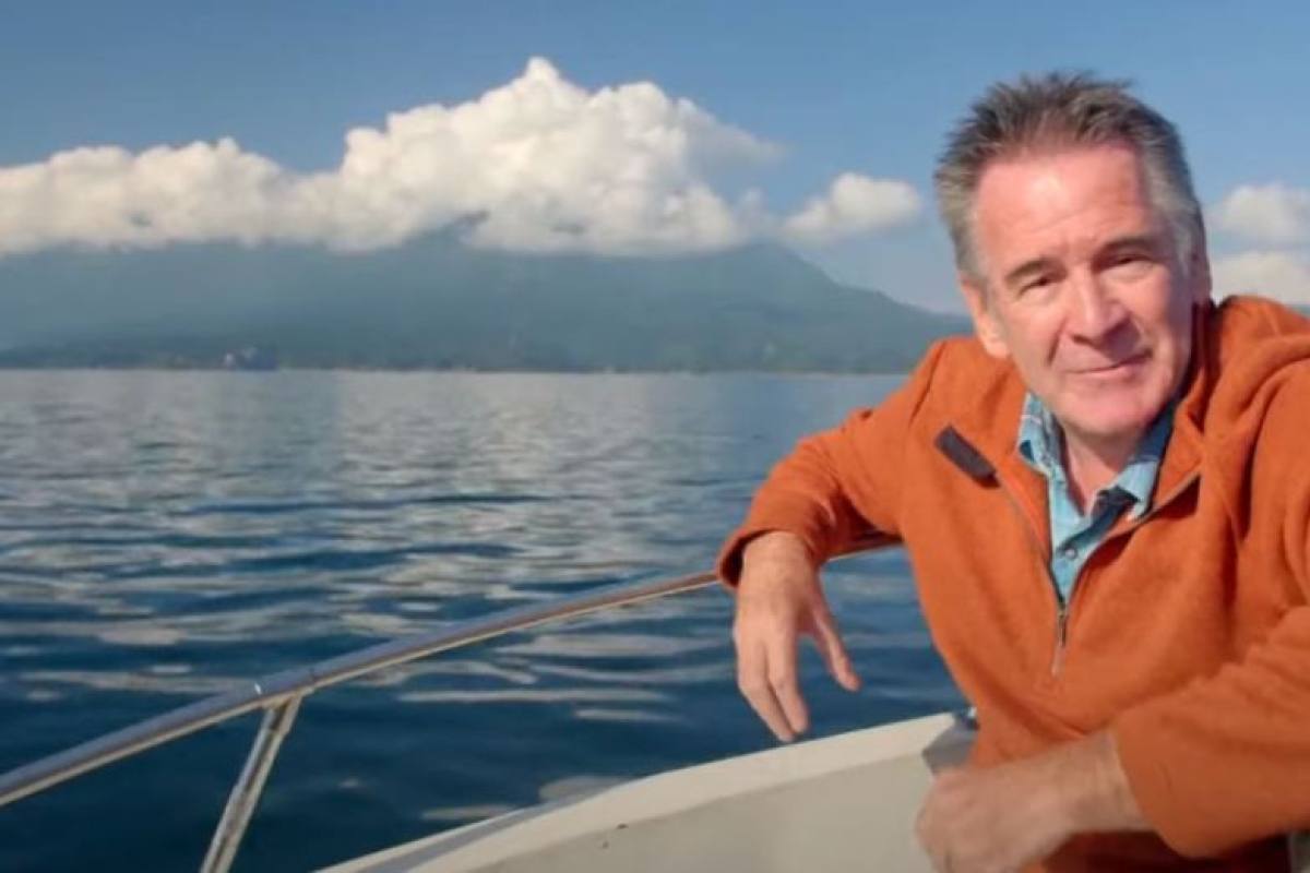 Nigel Marven muestra parte del documental sobre Guatemala que se ...