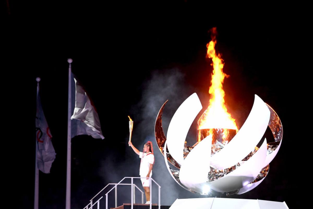 VIDEO. Así fue el espectacular encendido del pebetero olímpico en Tokio