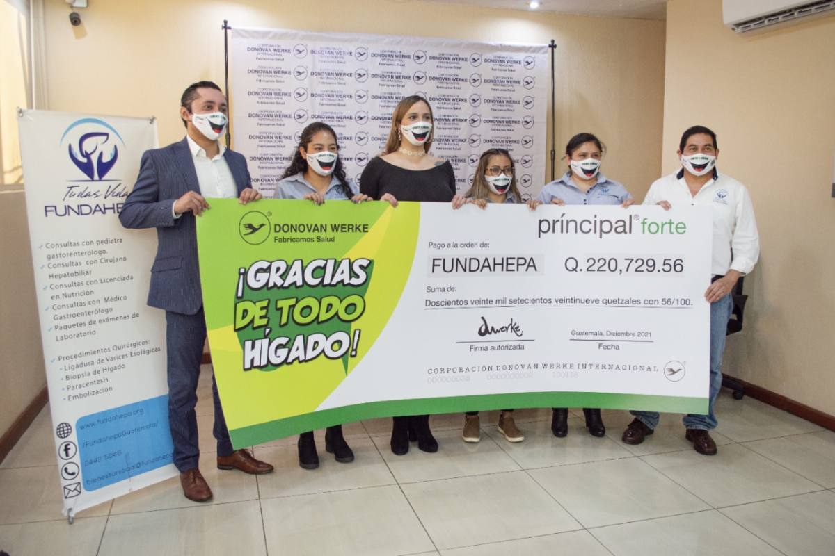 FUNDAHEPA recibe aporte gracias a la campaña "Doná con el Hígado"