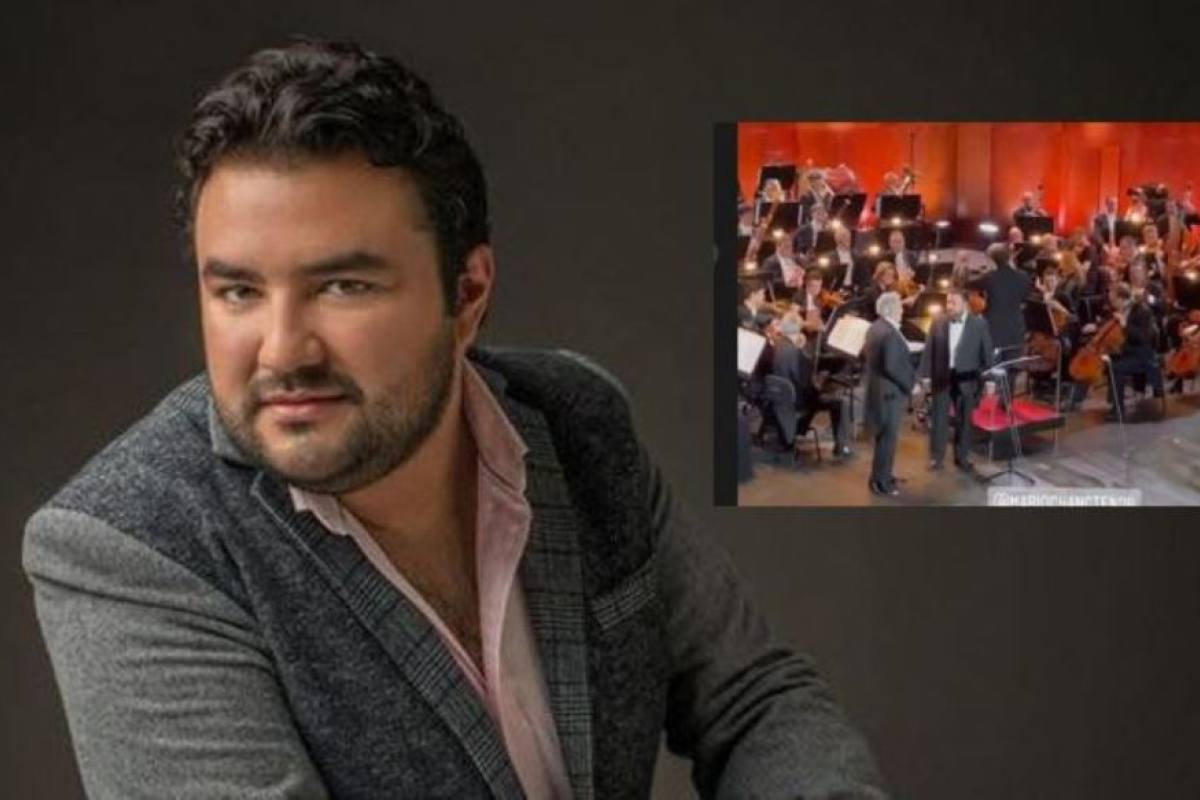 Mario Chang, tenor guatemalteco, debutó junto a Plácido Domingo