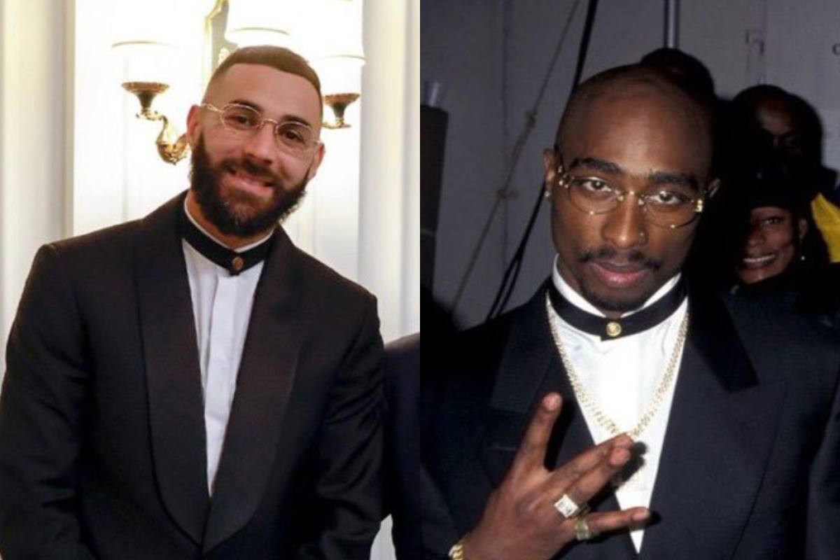 Benzema hace homenaje a Tupac en la gala del Balón de Oro