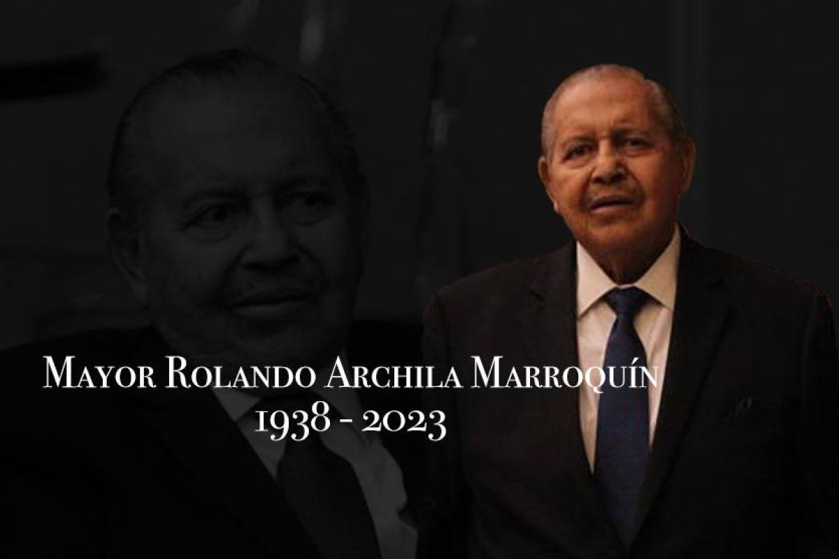Fallece el mayor Rolando Archila Marroquín