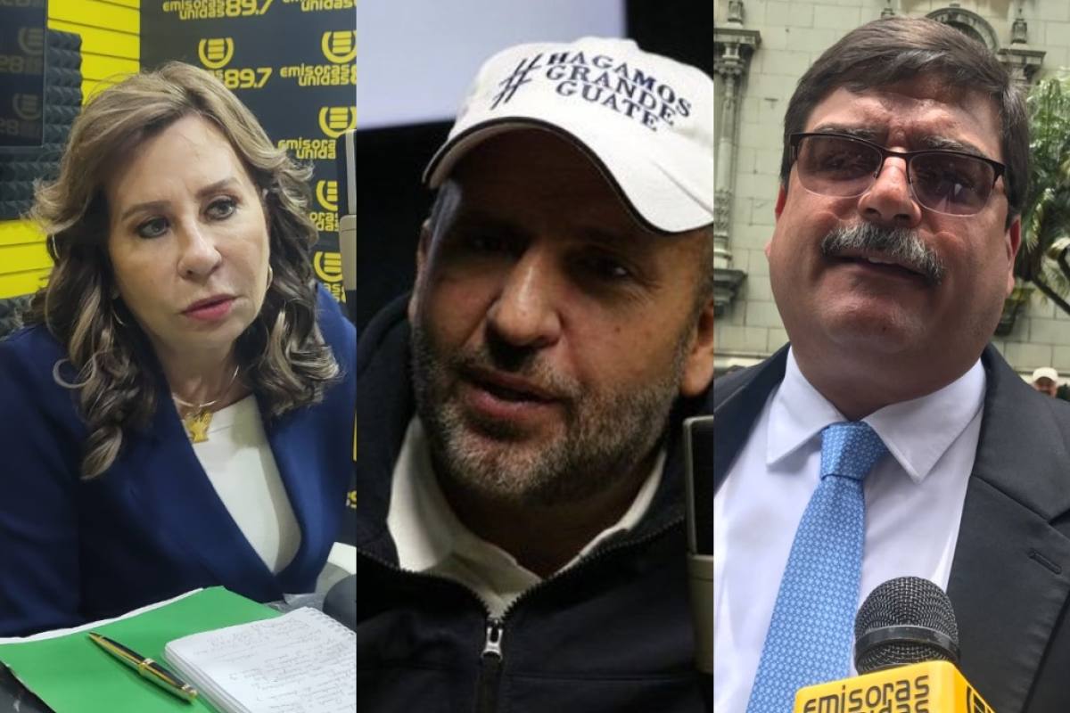 Sandra Torres hace señalamientos contra Roberto Arzú y Quique Godoy