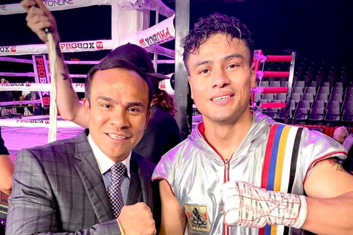 Lester Martínez cumplió uno de sus sueños y conoció a su ídolo