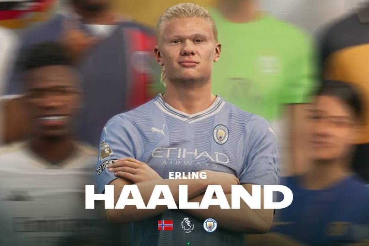 Haaland le quita a Mbappé la portada del EA SPORTS FC 24