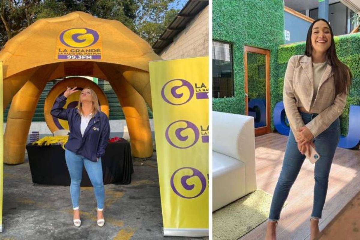 ¡Para los oyentes! Locutoras de La Grande anuncian que visitarán Escuintla