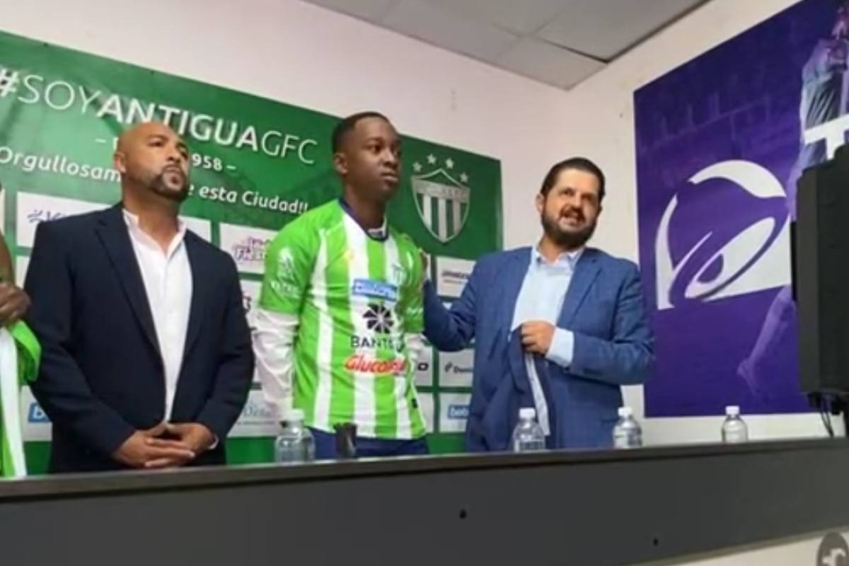 Antigua GFC presenta a Marvin Ávila Jr como su nuevo jugador
