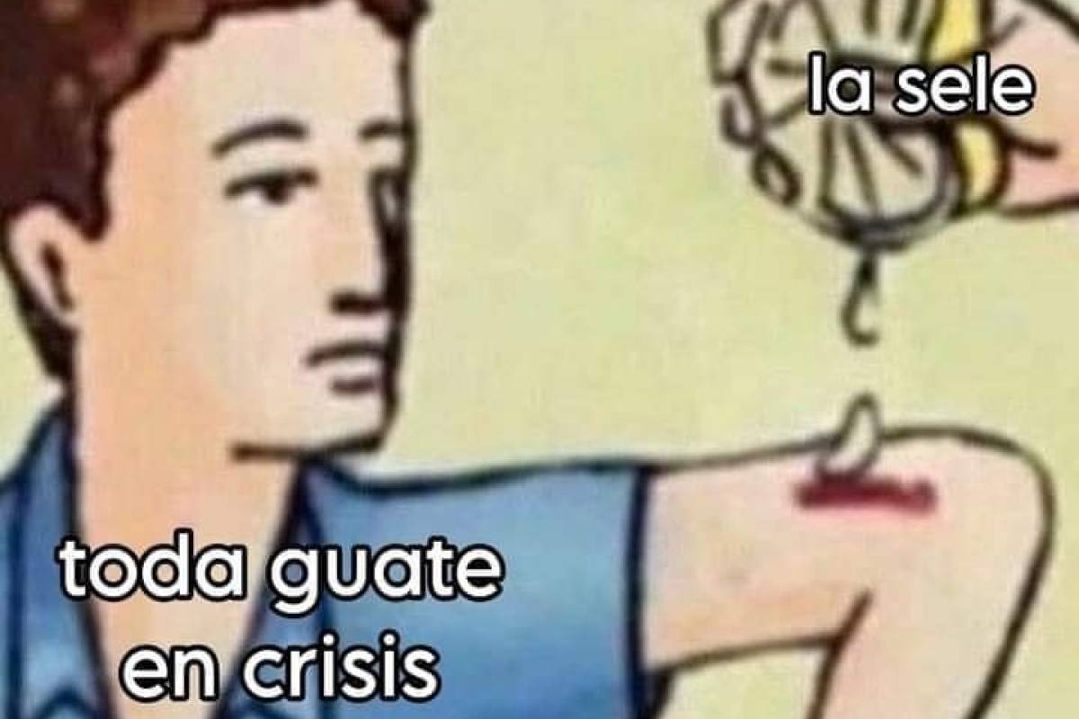 Los memes que dejó la derrota de Guatemala ante Trinidad y Tobago