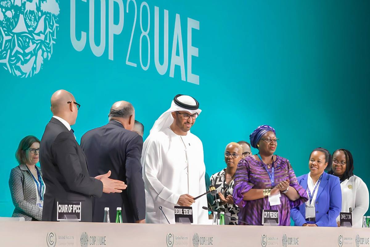Inauguran la COP28, en Dubái, 2023