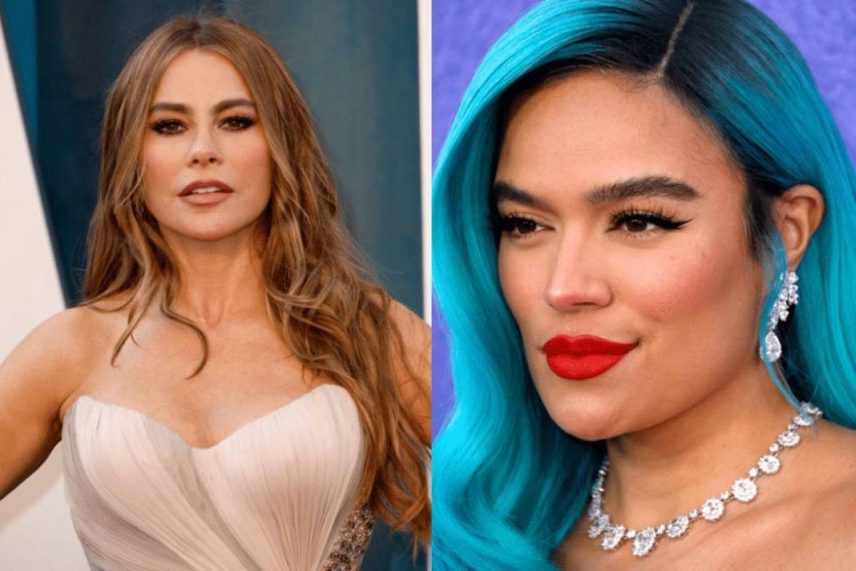 Karol G debuta como actriz al lado de Sofía Vergara, así lucen