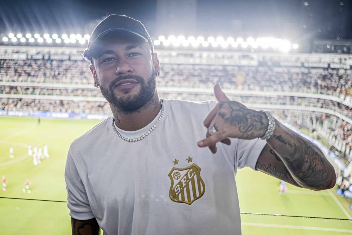 Neymar está de regreso en el Santos FC