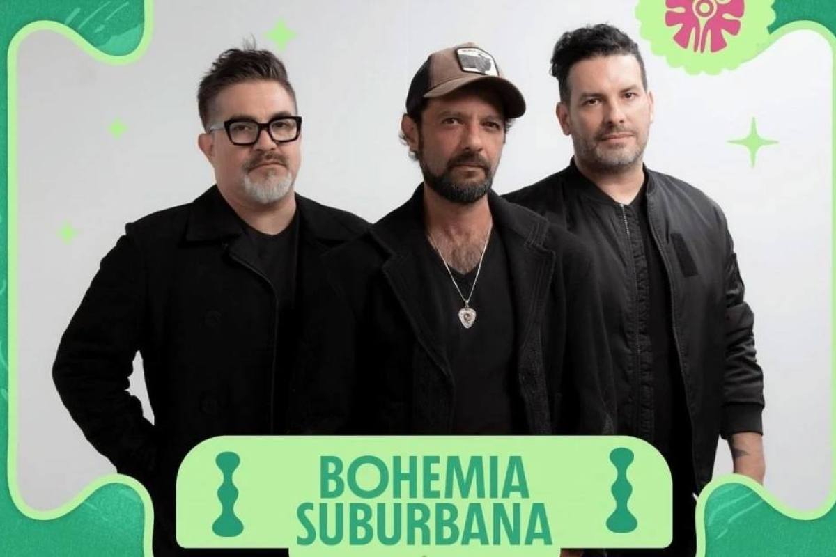 Bohemia Suburbana graba en estudio icónico de rock en Argentina
