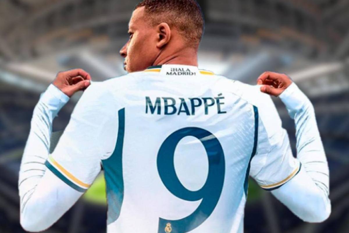 Mbappé lucirá el dorsal '9' en el Real Madrid