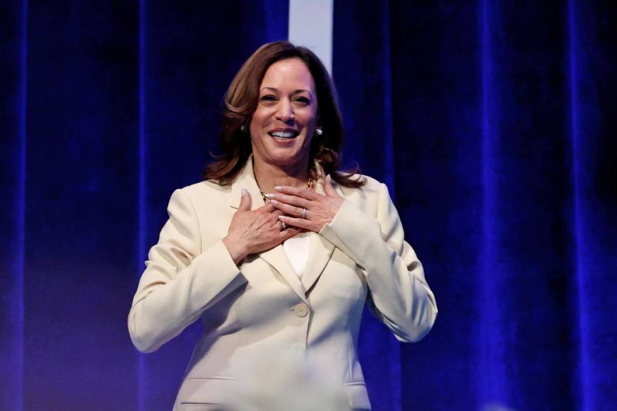 Puerto Rico elige simbólicamente a Kamala Harris