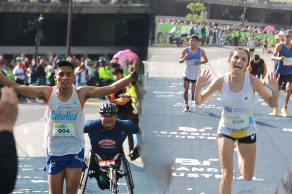 Mario Pacay y Viviana Aroche ganan la 21K de Guatemala