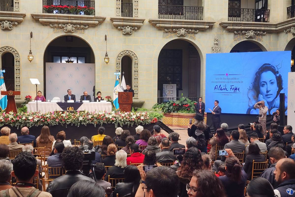 Guatemala pide disculpa pública por desaparición de Alaíde Foppa