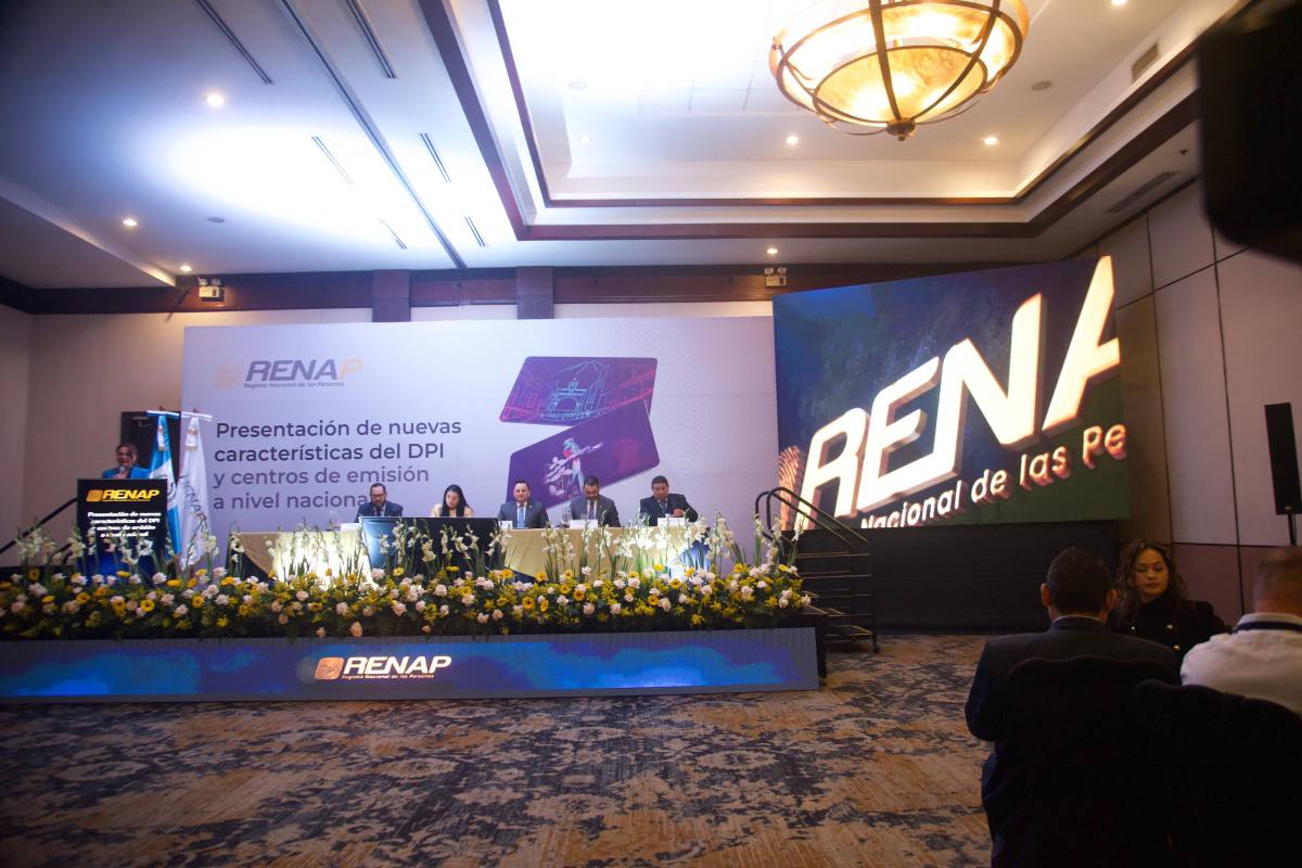Renap presenta nuevo diseño del DPI a color