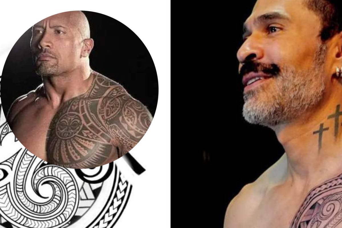 Neto Bran muestra su nuevo tatuaje al estilo de La Roca