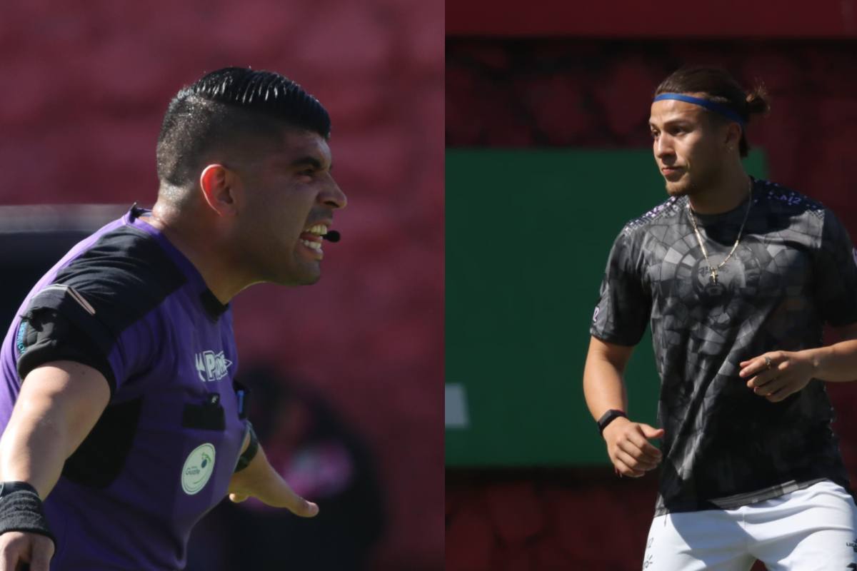 Jeshua Urizar se refiere al arbitraje de Julio Luna