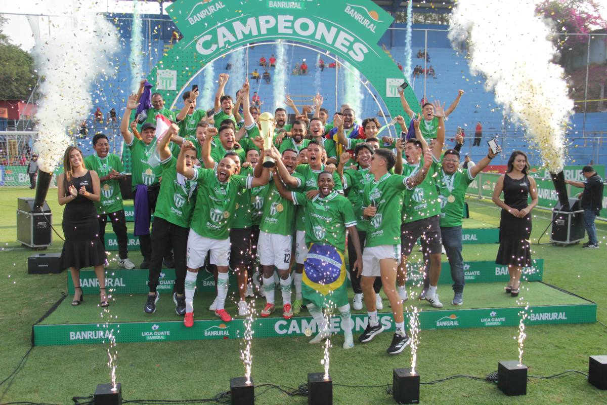 ¡Antigua GFC campeón del Torneo Clausura 2025!