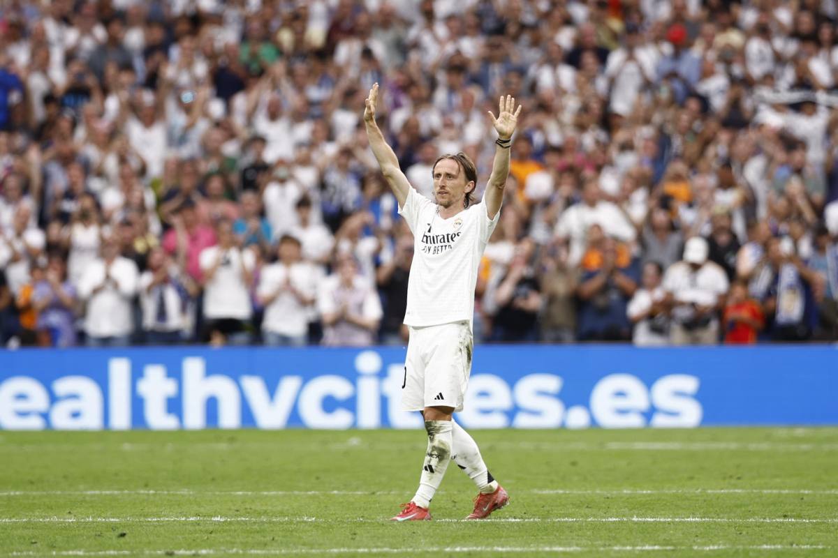 Modric: "No llores porque terminó, sonríe porque sucedió"