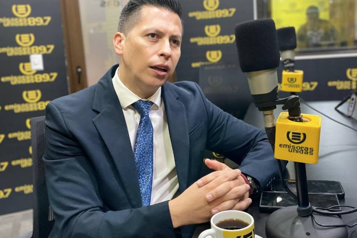 Entrevista con el viceministro de Seguridad, José Portillo