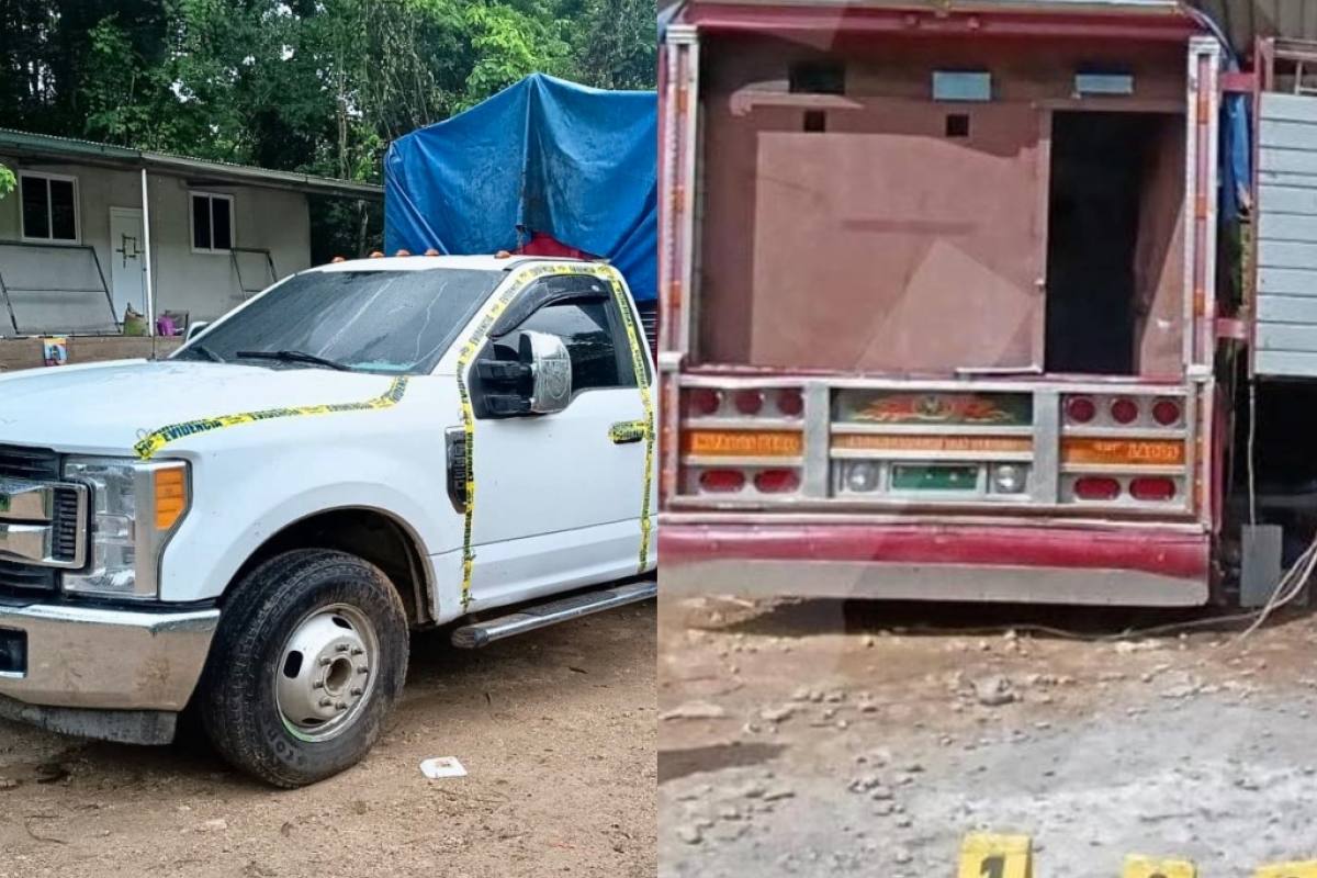 Picop monstruo del narco en Huehuetenango