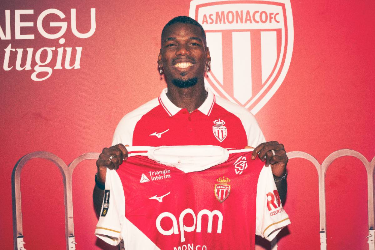Paul Pogba es nuevo jugador del AS Mónaco