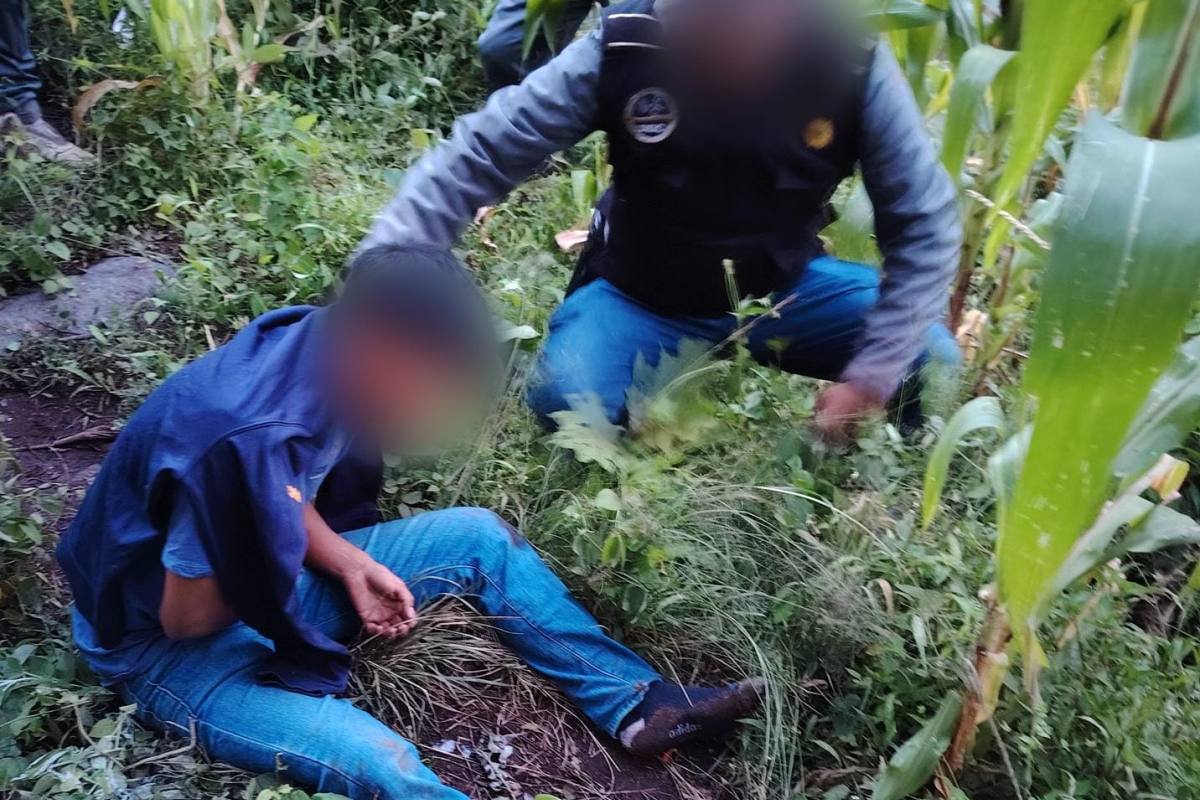 PNC rescata a víctima de secuestro en Quetzaltenango