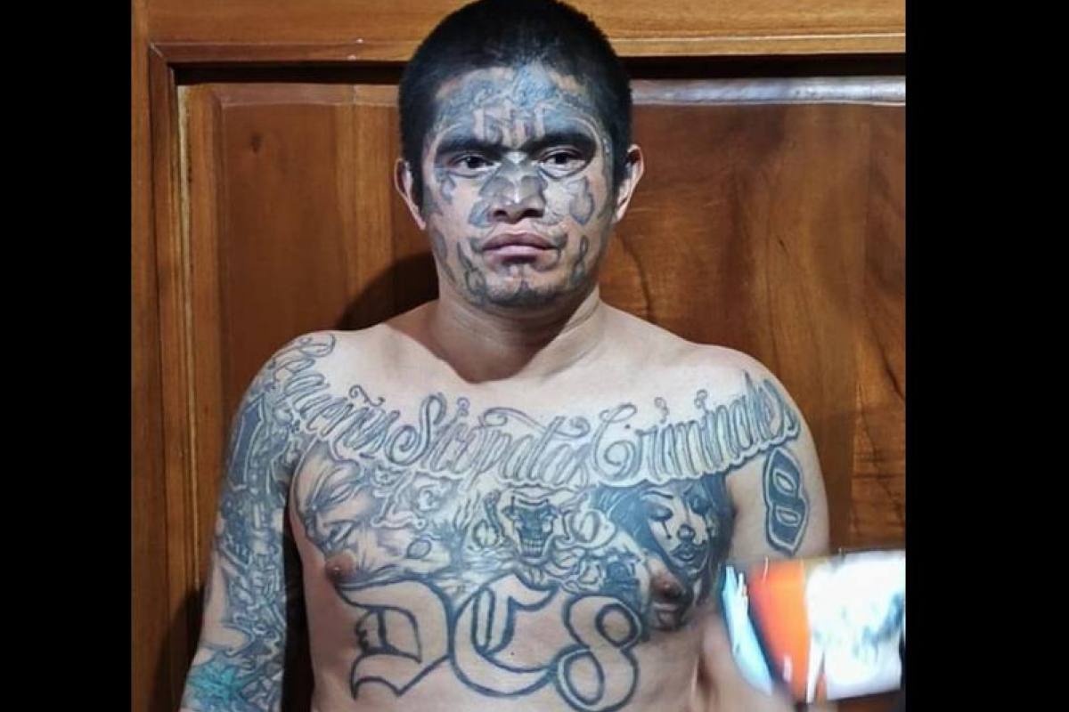 Detenido 'El Enano', peligroso sicario del Barrio 18