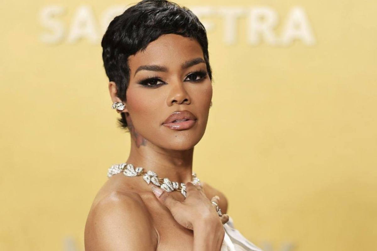 Teyana Taylor deslumbra en SAG Actor Awards vestido audaz